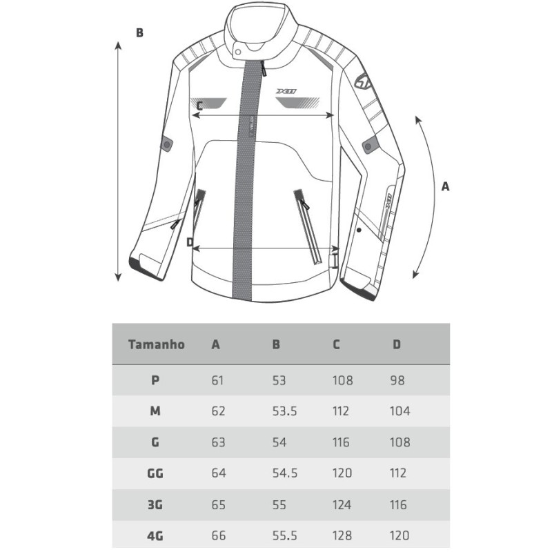 JAQUETA VELER X11 MASCULINA